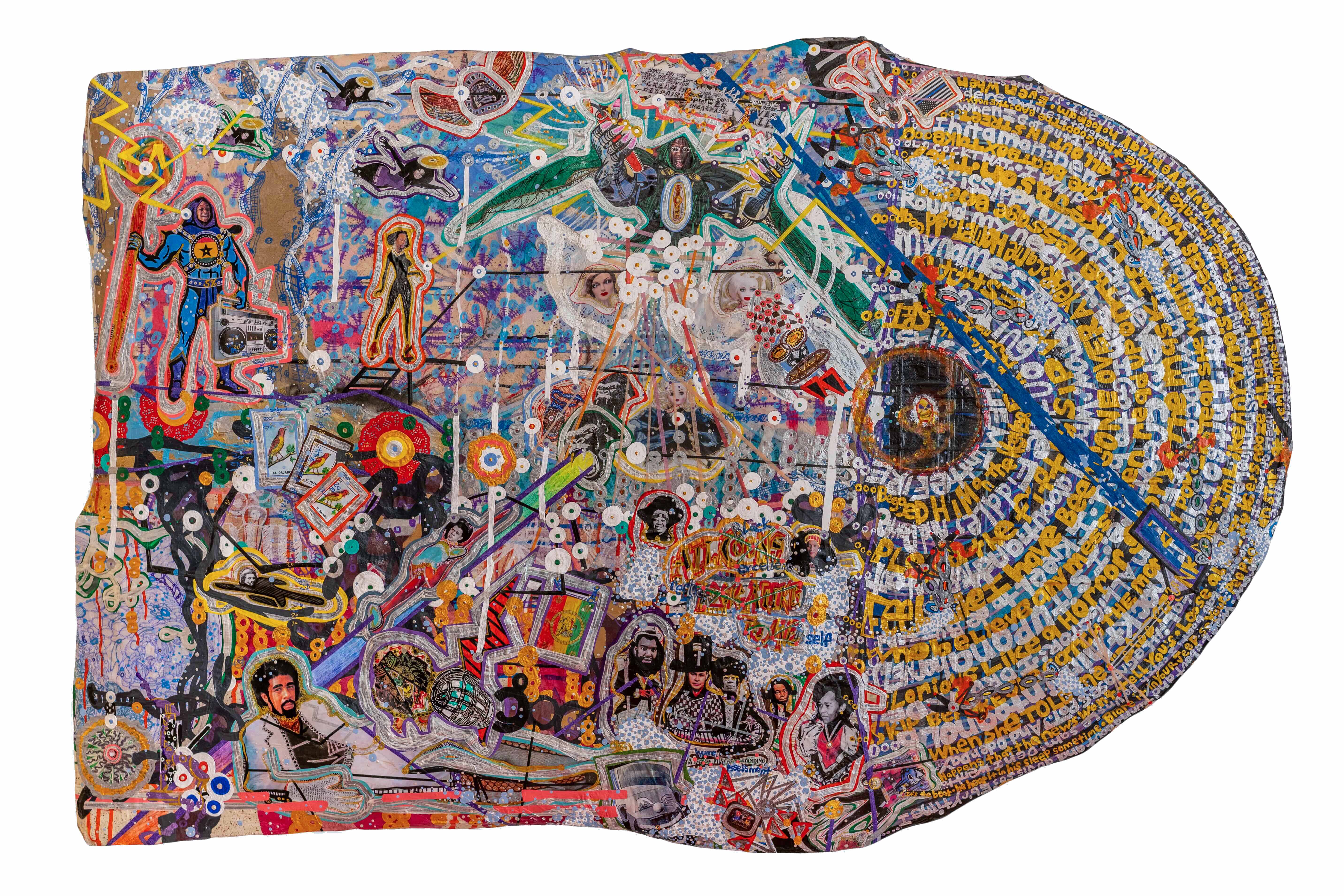 Anthony Smith Jr. – Abstract Narrative Painting
